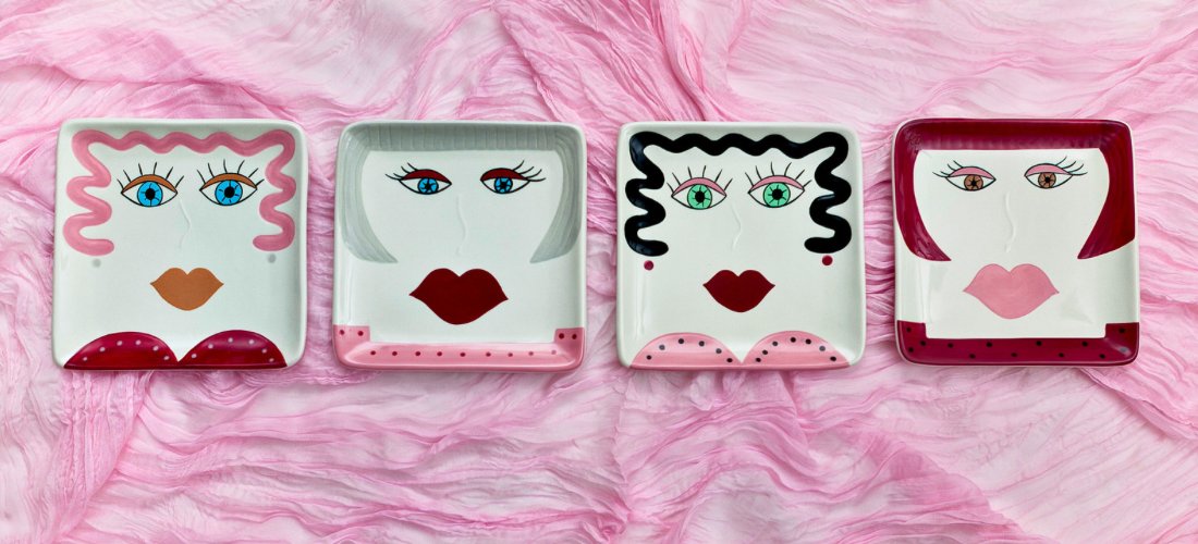 Sisters in Pink Collection – Personality Plates